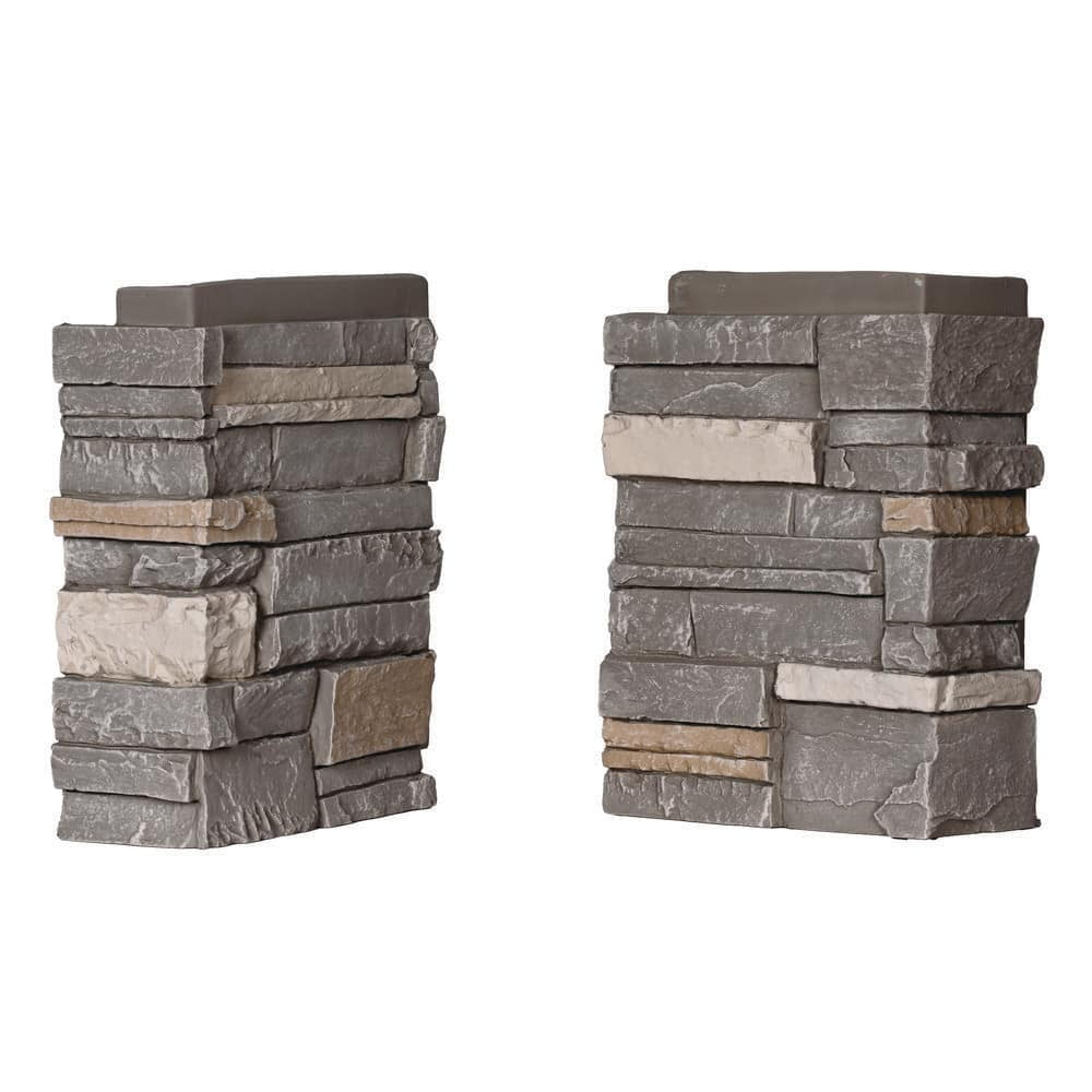 Polyurethane Faux Stacked Stone Corners -Sierra Nevada - Walmart.com