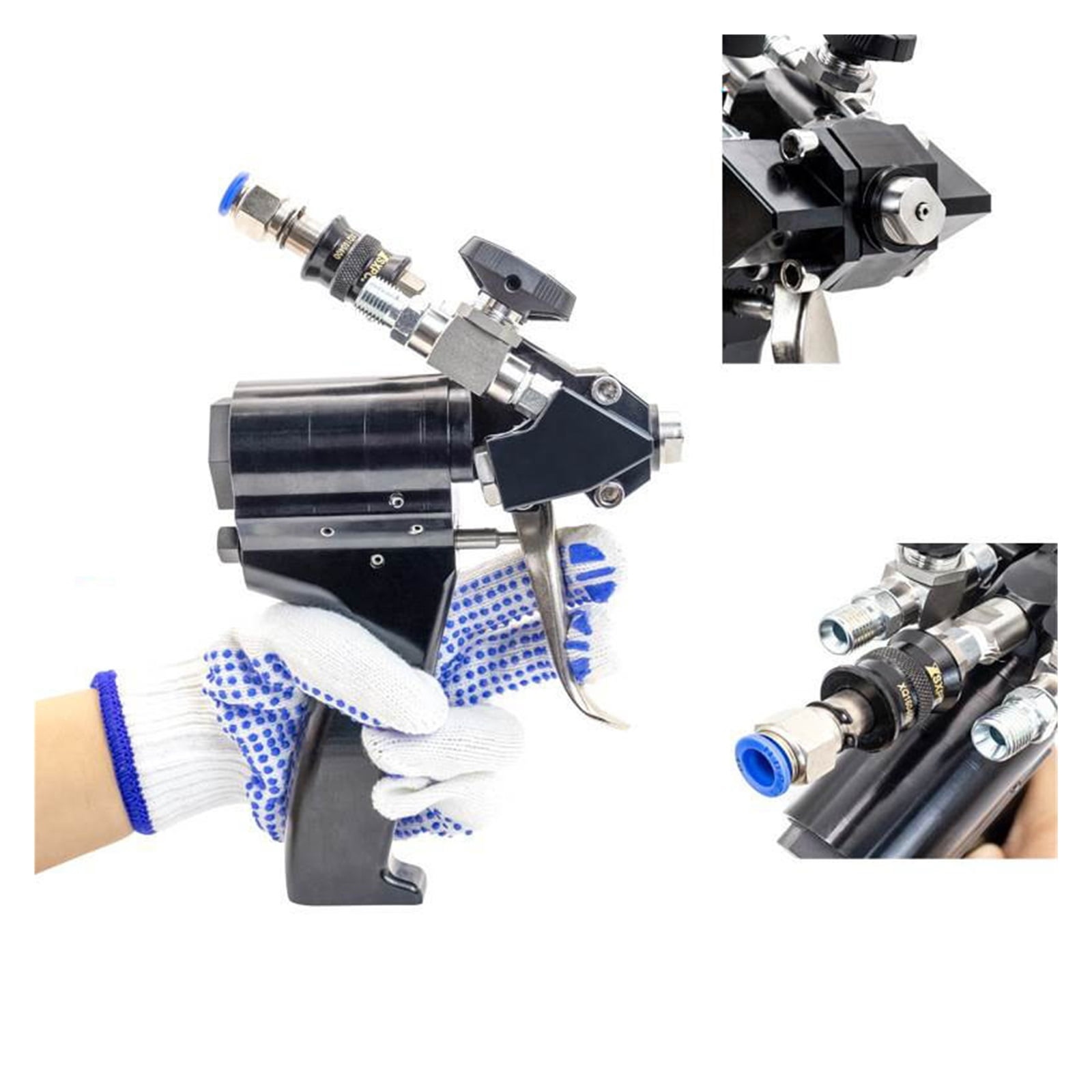 Polyurethane Foam Spray Gun P2 PU Foam Spray Gun igh Pressure Coating ...