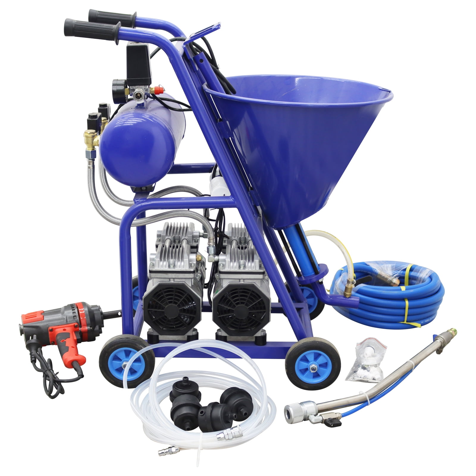 Polyurethane Foam Spray Machine Putty Powder Sprayer Dual Power ...