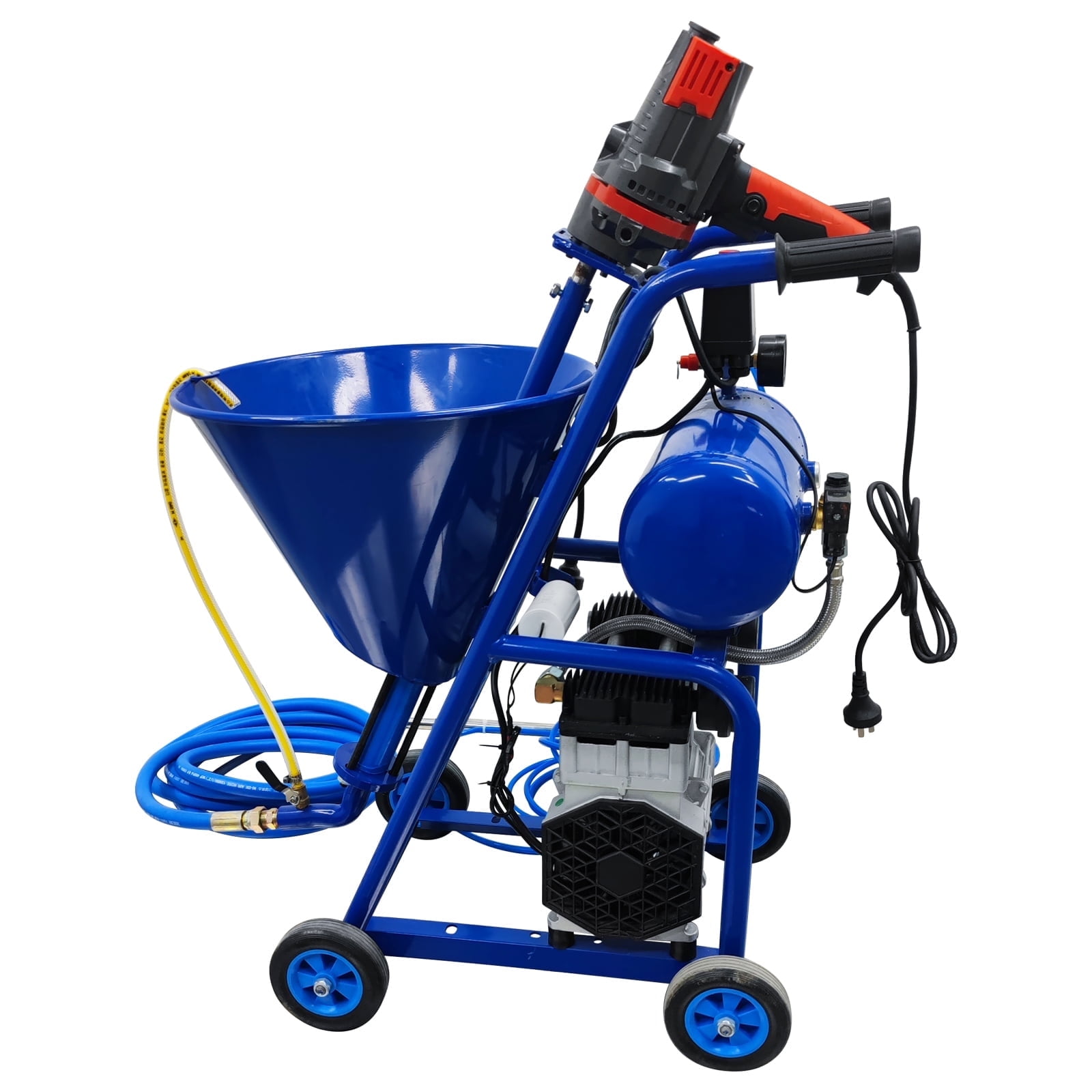 Polyurethane Foam Spray Machine Putty Powder Spraying Machine ...
