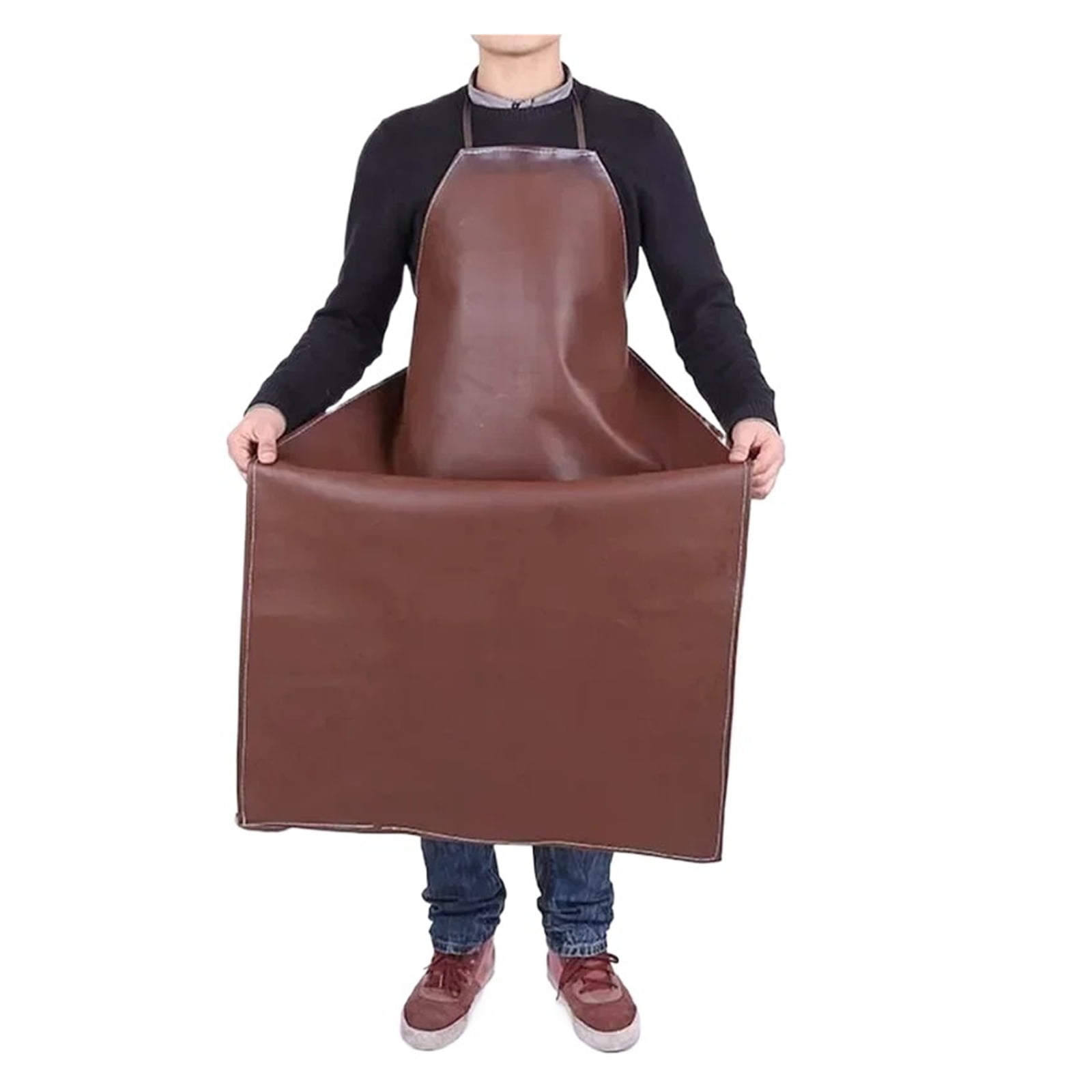 Polyurethane Leather Welding Apron Equipments Welder Thermal Insulation ...