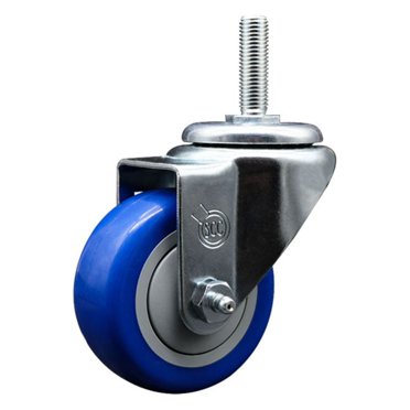 CasterHQ Wheel Master - Retractable Leveling Machine Stem Casters - 4 ...