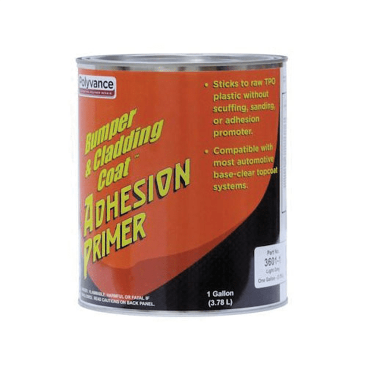 Urethane Supply Co. Polyvance Bumper & Cladding Coat 3601-1 Adhesion ...