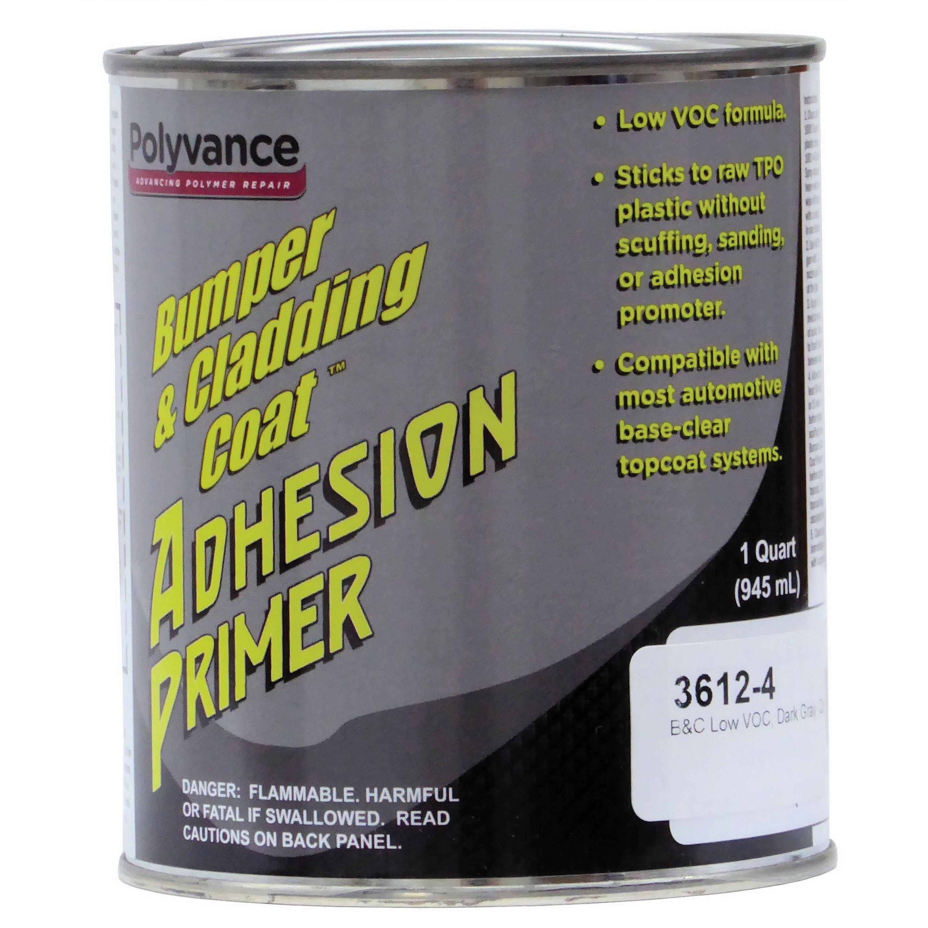 Polyvance 3612-4 Bumper & Cladding Dark Gray Low VOC Adhesion Primer ...