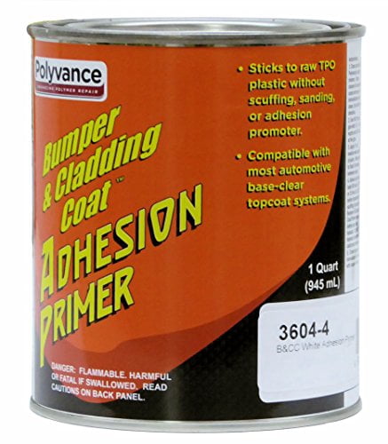Polyvance Bumper and Cladding Coat Adhesion Primer - White, Quart ...
