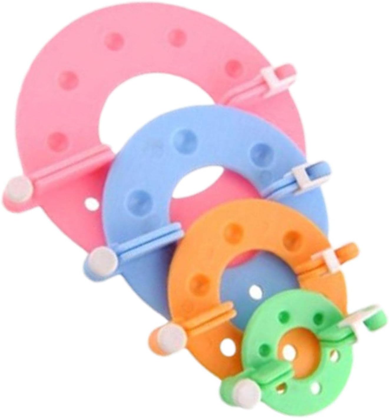 Pom Pom Maker for Yarn, Yarn Fiber String Ball Wool Winder Knitting ...