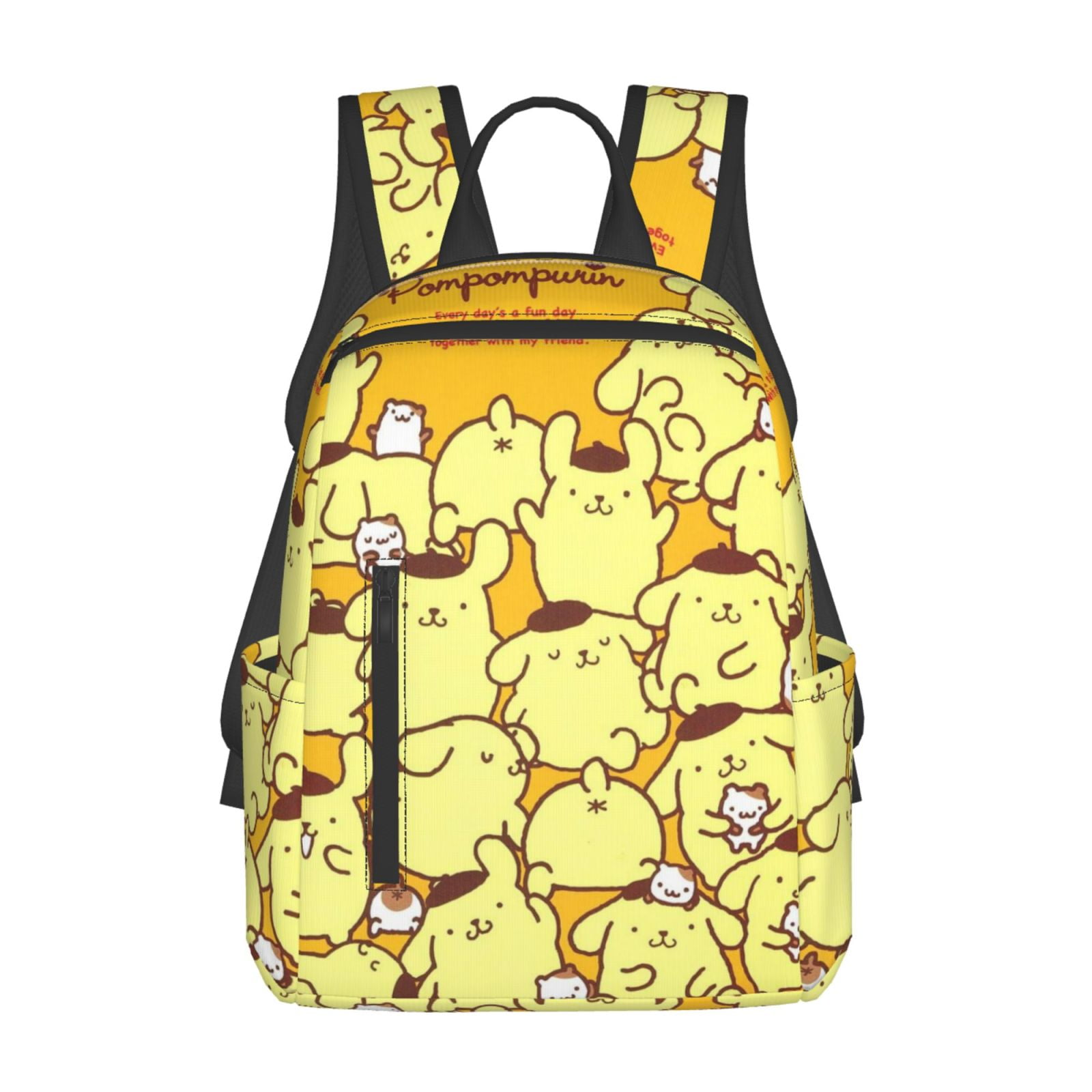 Pom Pom Purin Backpacks Cute Cartoon Lightweight Unisex Bookbag Daypack ...