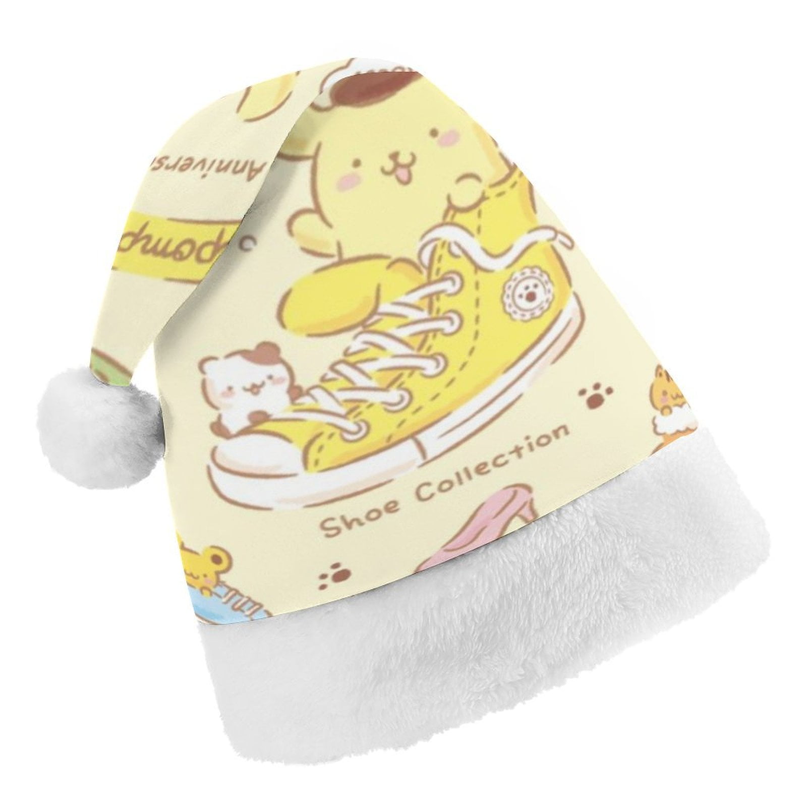 Pom Pom Purin Christmas Hat Winter Knit Hat for Adults Child Funny ...
