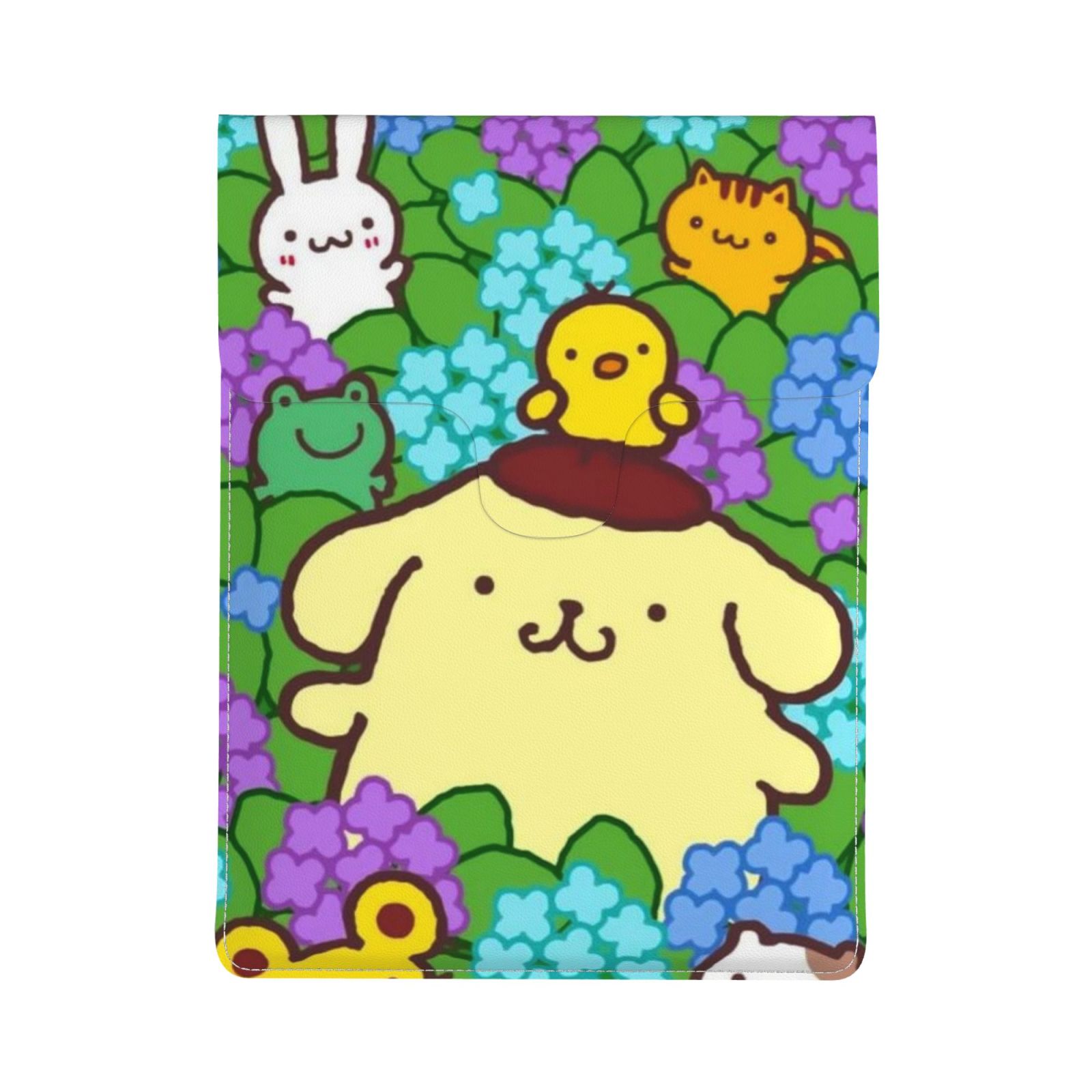 Pom Pom Purin Leather Laptop Sleeve Computer Case Notebook Cover -13 ...