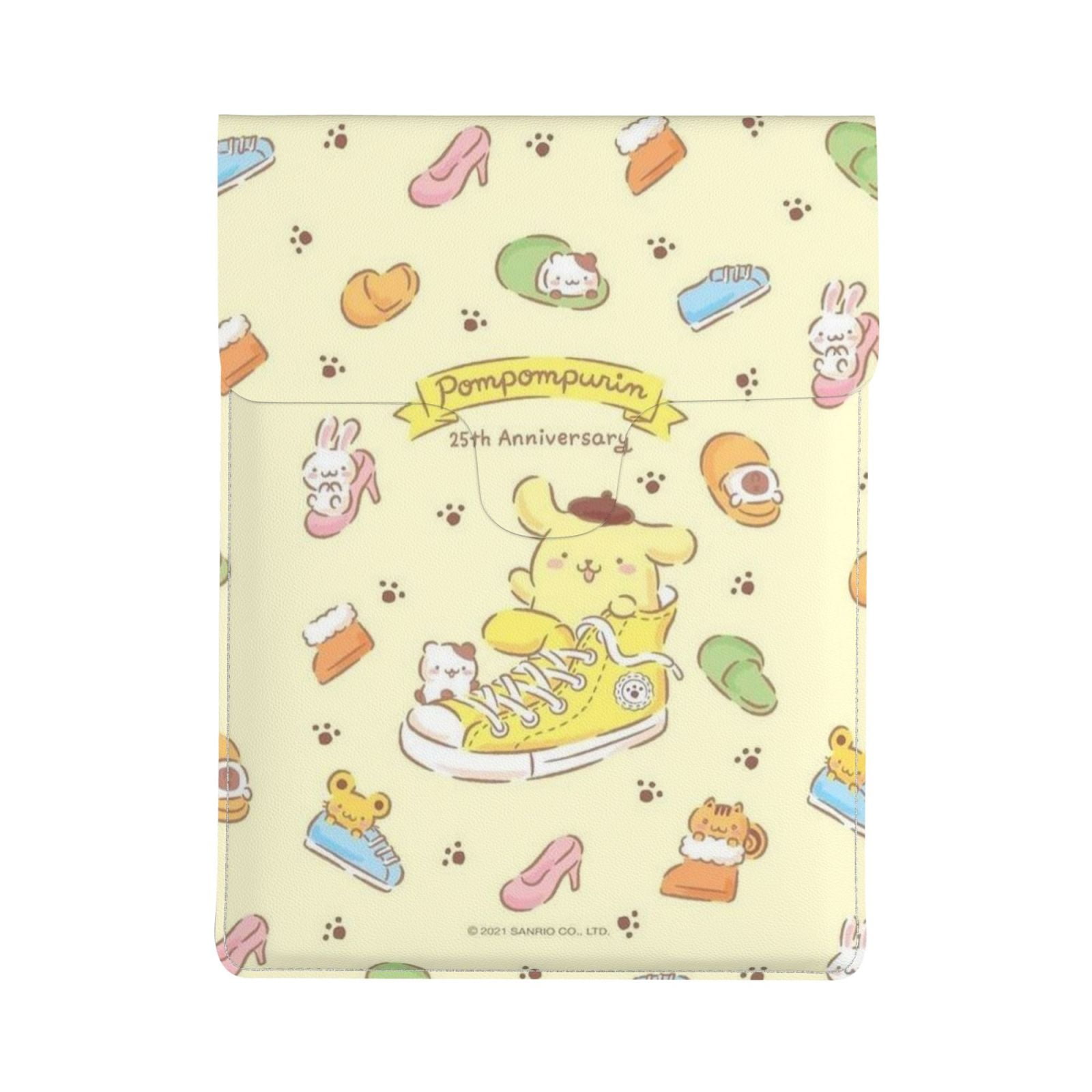 Pom Pom Purin Leather Laptop Sleeve Computer Case Notebook Cover -13 ...