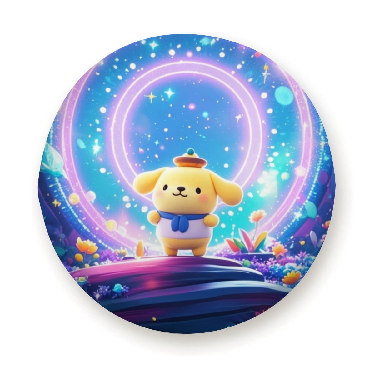 Pom Pom Purin Spare Tire Cover Wheel Protector for Decorating and ...