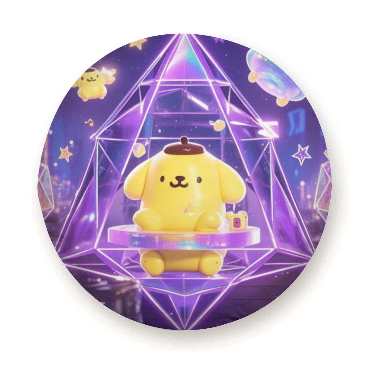 Pom Pom Purin Spare Tire Cover Wheel Protector for Decorating and ...
