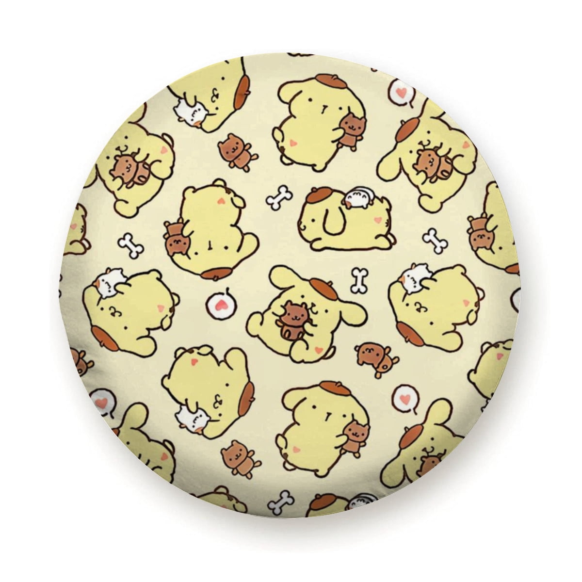 Pom Pom Purin Spare Tire Cover Wheel Protector for Decorating and ...