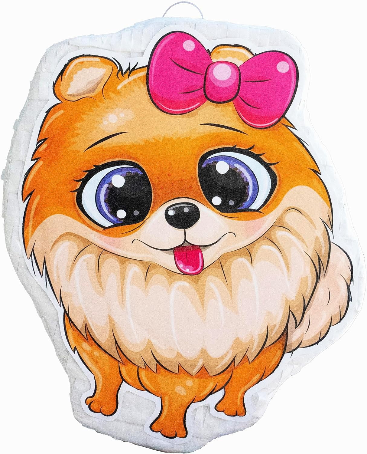 Pom Puppy Piñata (15 x 13 x 4 inches), Perfect for Birthday Parties ...