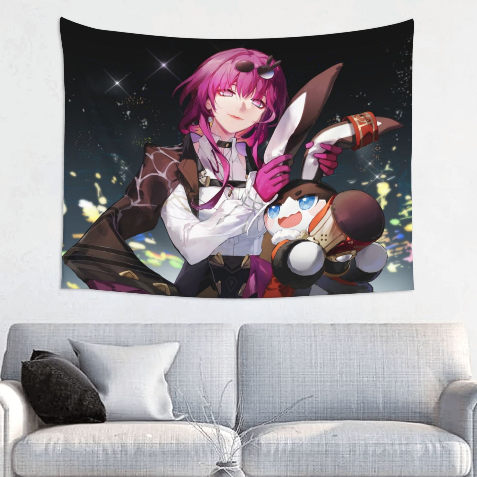 Kafka Honkai Star Rail Tapestry Anime Poster Large Background Wall Art ...
