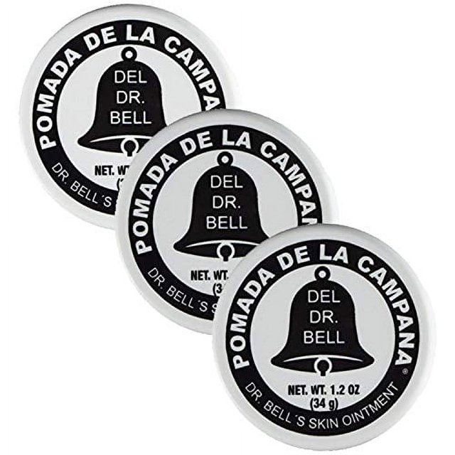 Pomada De La Campana Medicated Cream - Crema Medicada 1.2 Oz (3 Pack ...