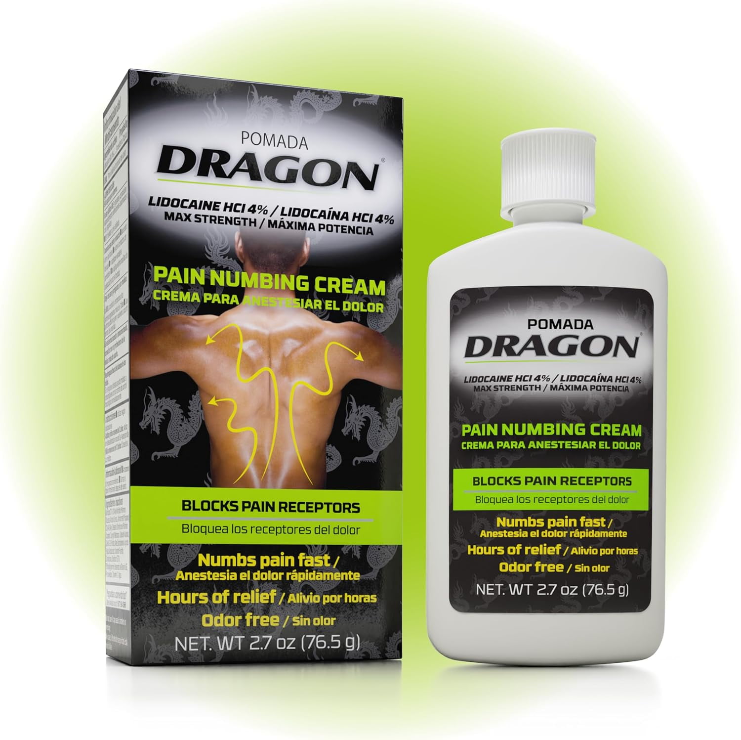Pomada Dragon Maximum Strength Pain Relief Cream, 2.7 Oz, 6 Pack ...