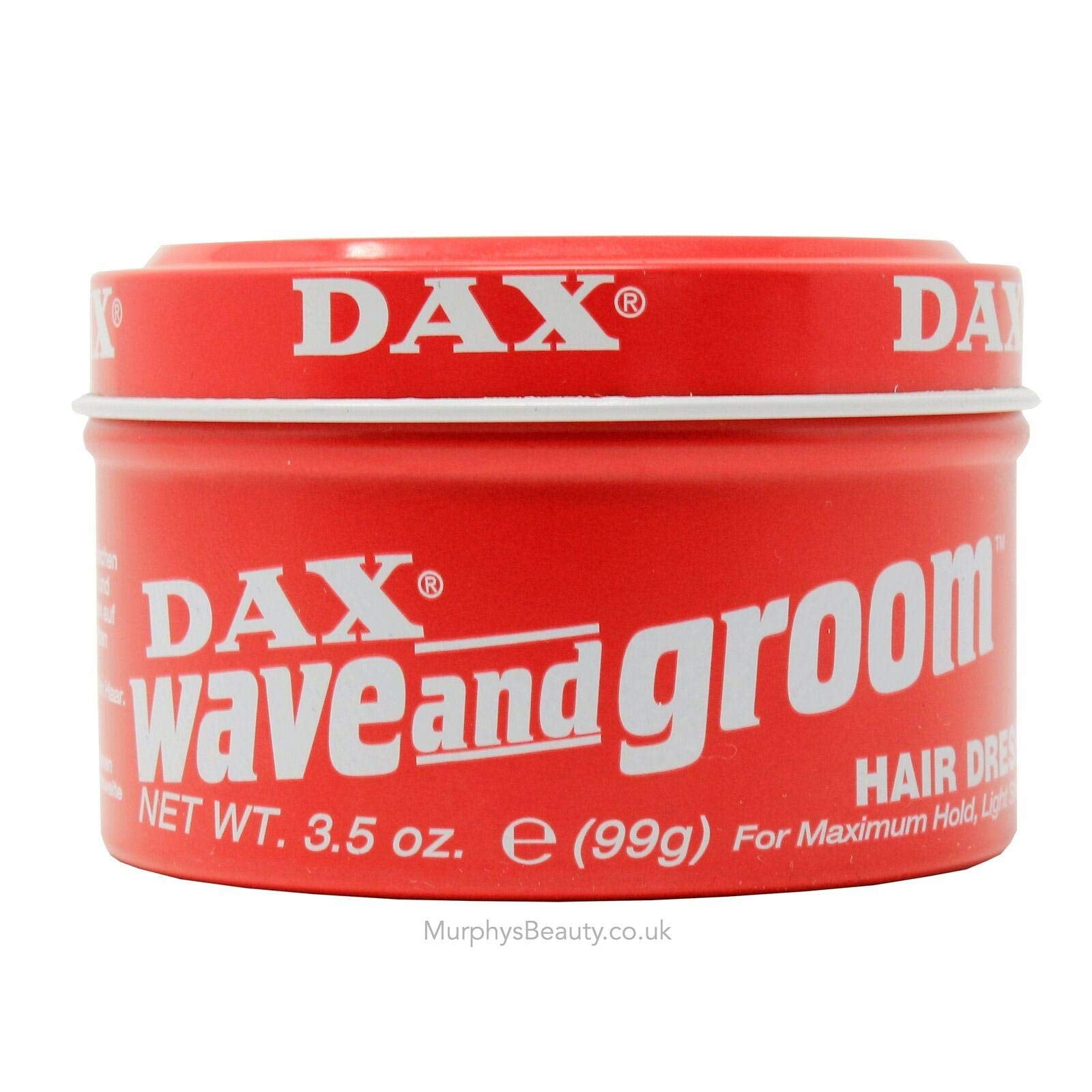 Dax Pomade Hair Styling Wave And Groom Hair Dress 3.5 Oz - Walmart.com