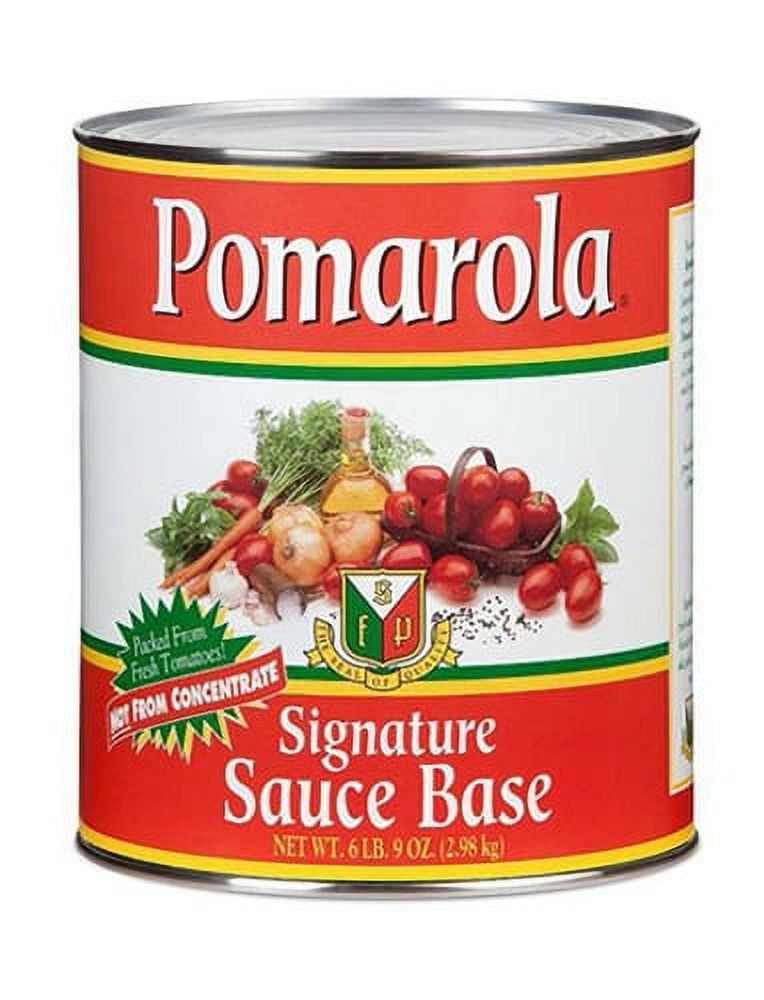 Pomarola Signature Sauce Base #10 - NOT From Concentrate - 6 LB 9 OZ ...