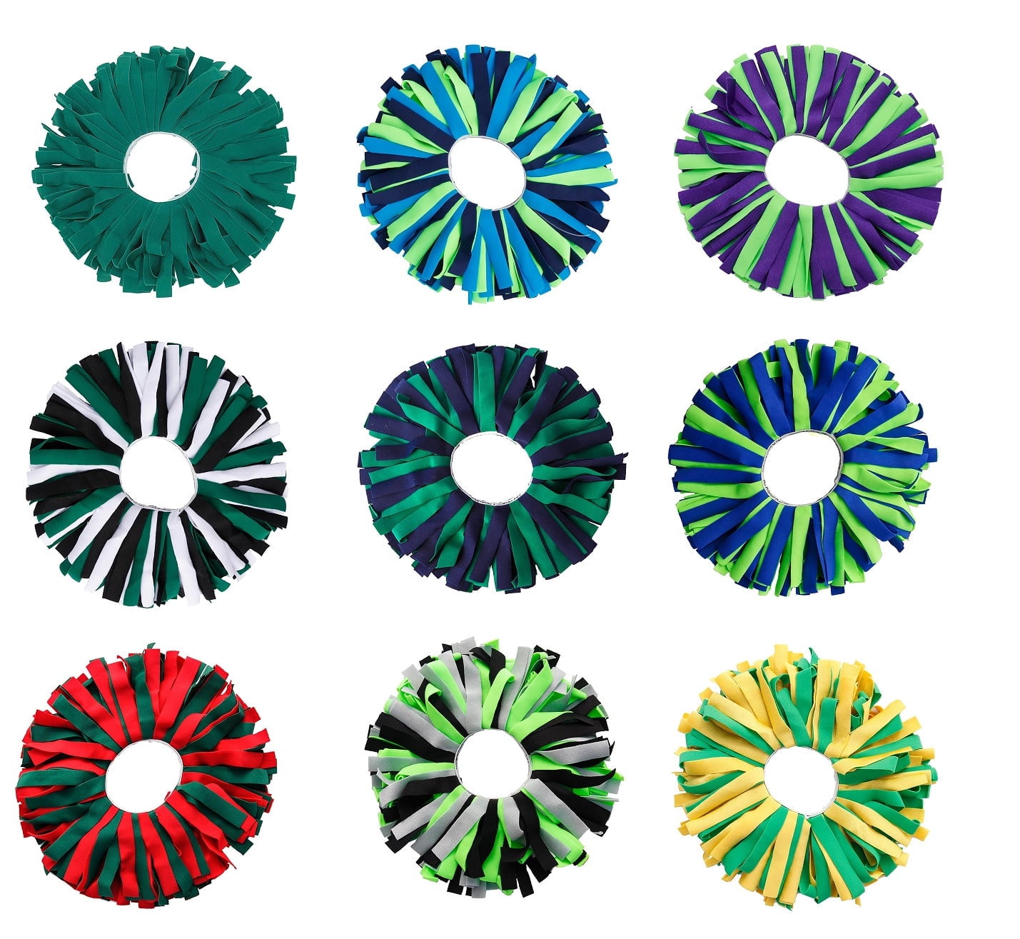 Pomchies Original Hair Tie, Brightly Colored Ponytail Holder Pom-Pom ...