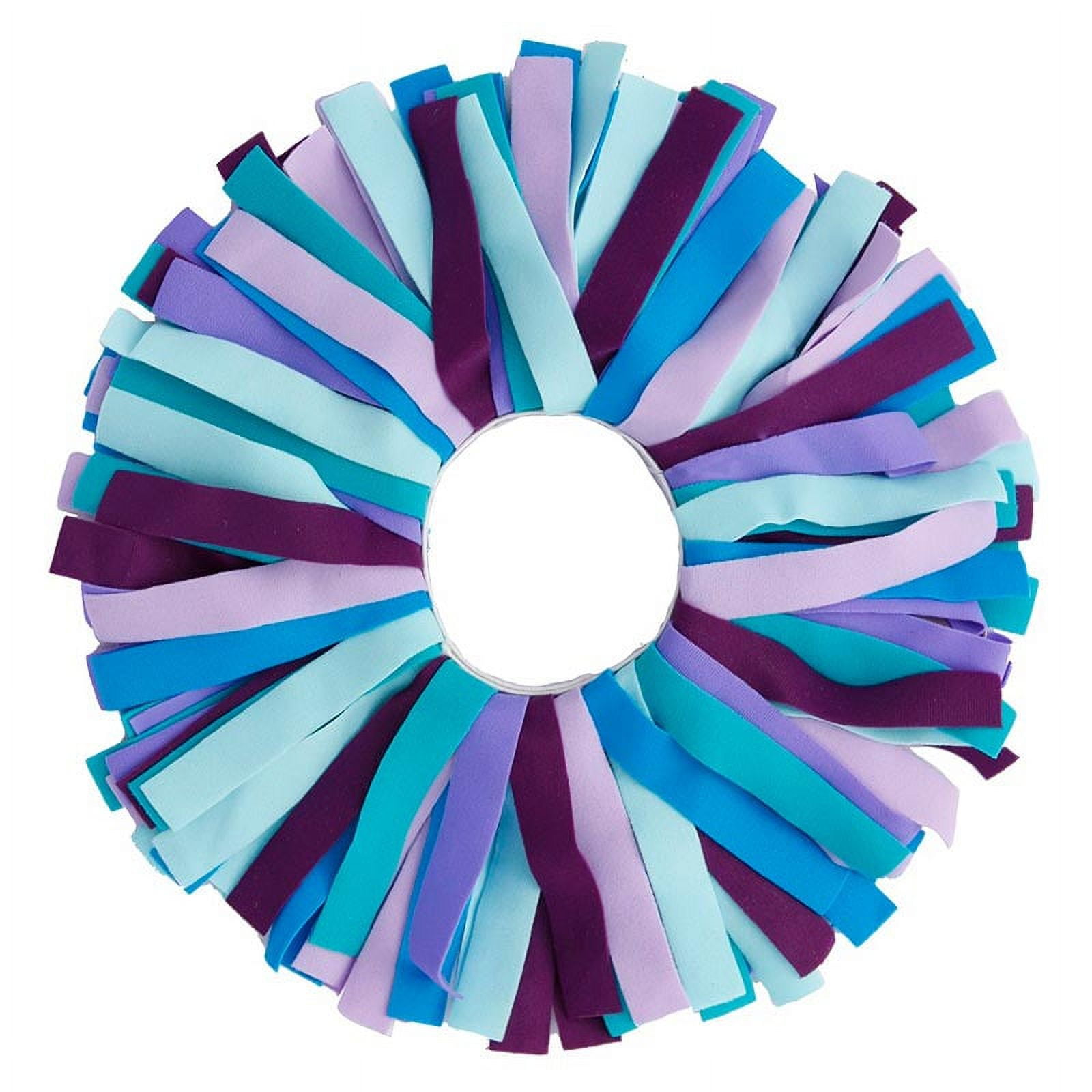 Pomchies Original Hair Tie, Brightly Colored Ponytail Holder Pom-Pom ...