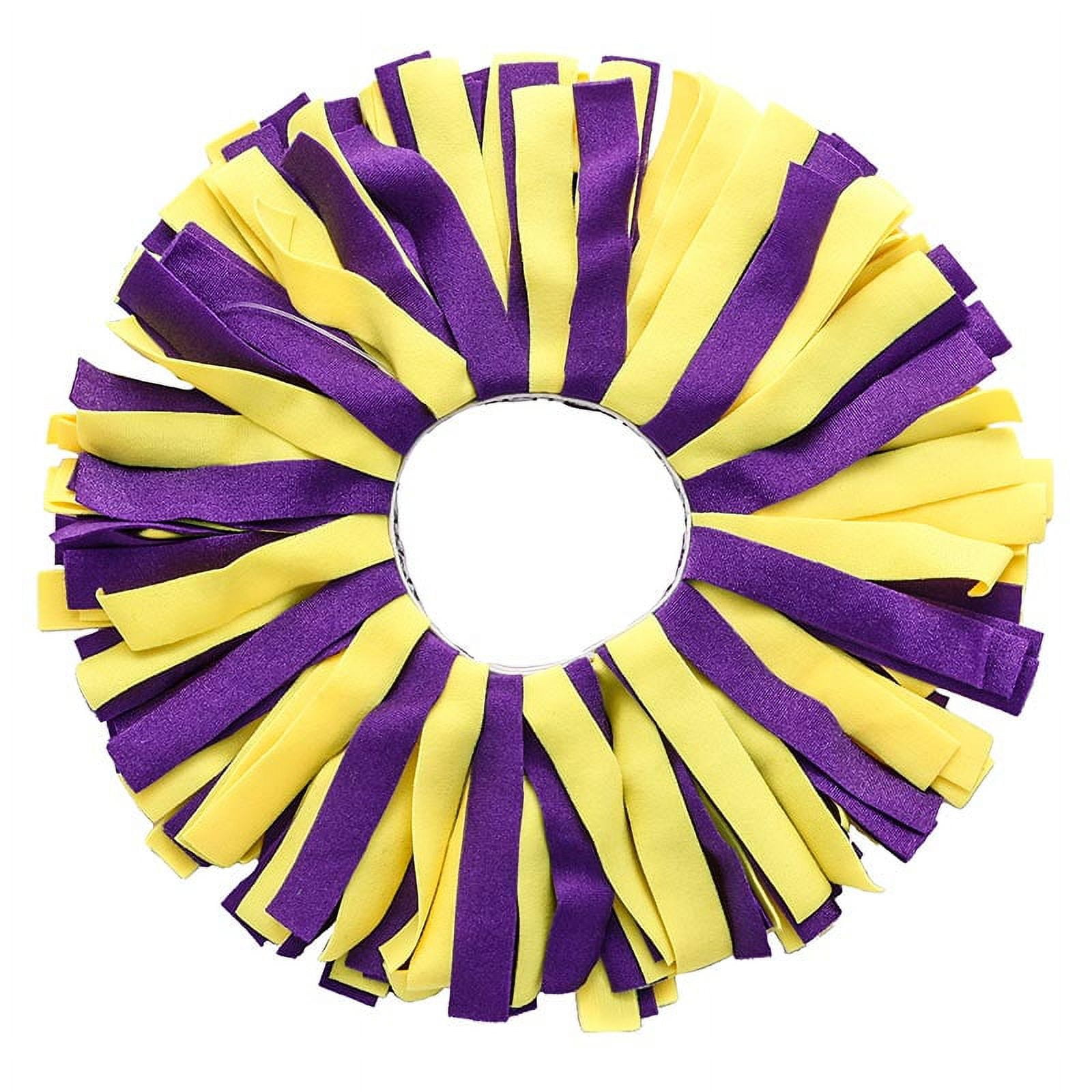 Pomchies Original Hair Tie, Brightly Colored Ponytail Holder Pom-Pom ...