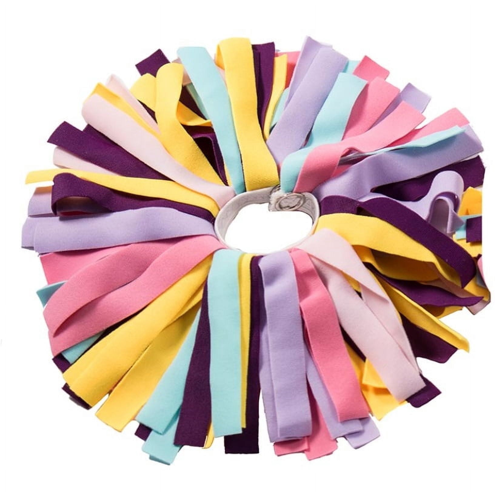 Pomchies Pom-ID Colorful Luggage ID Tag pom-pom, 2-pack, Plum/Lavender ...
