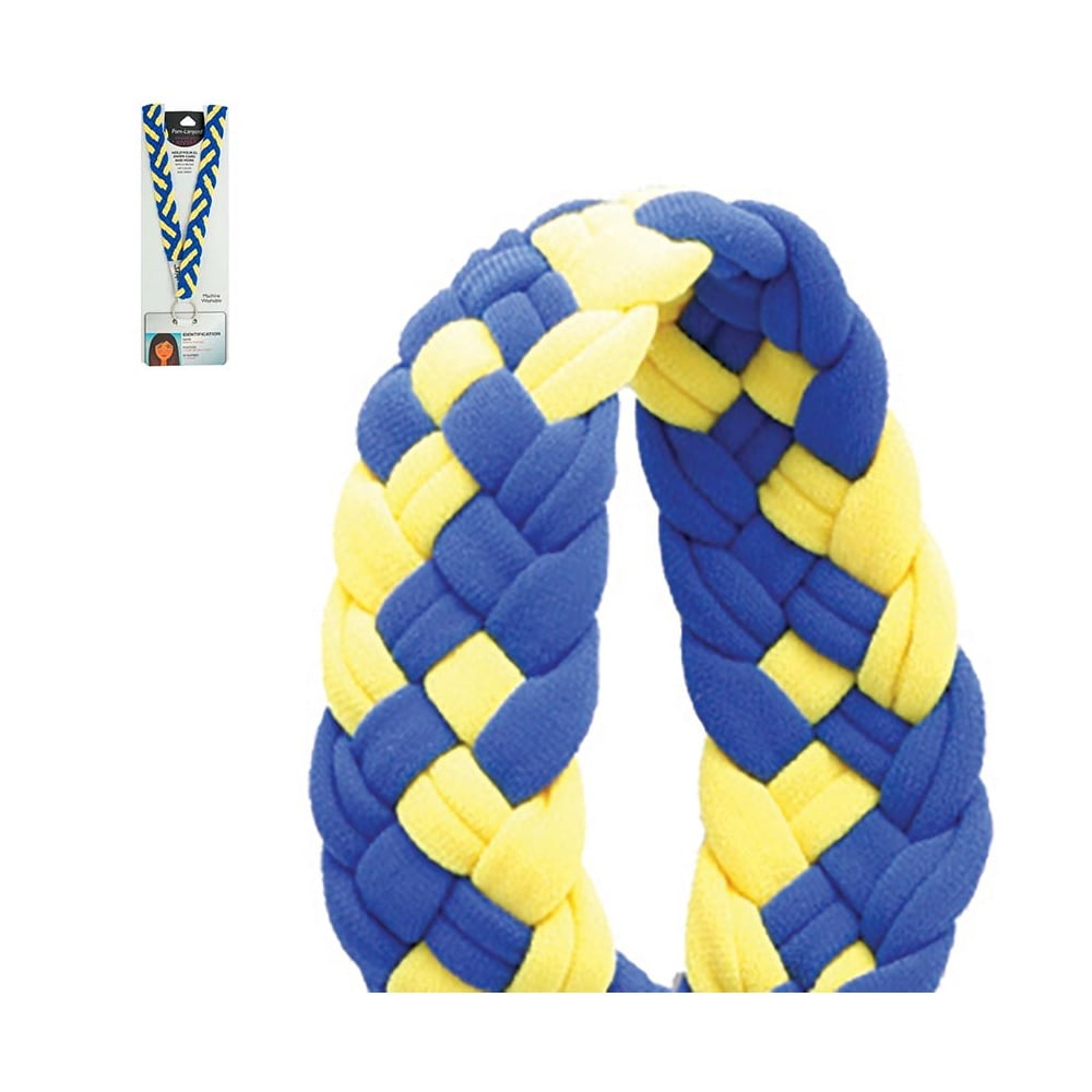 Pomchies Pom-Lanyard Identification Holder Royal/Sunshine P49337 ...