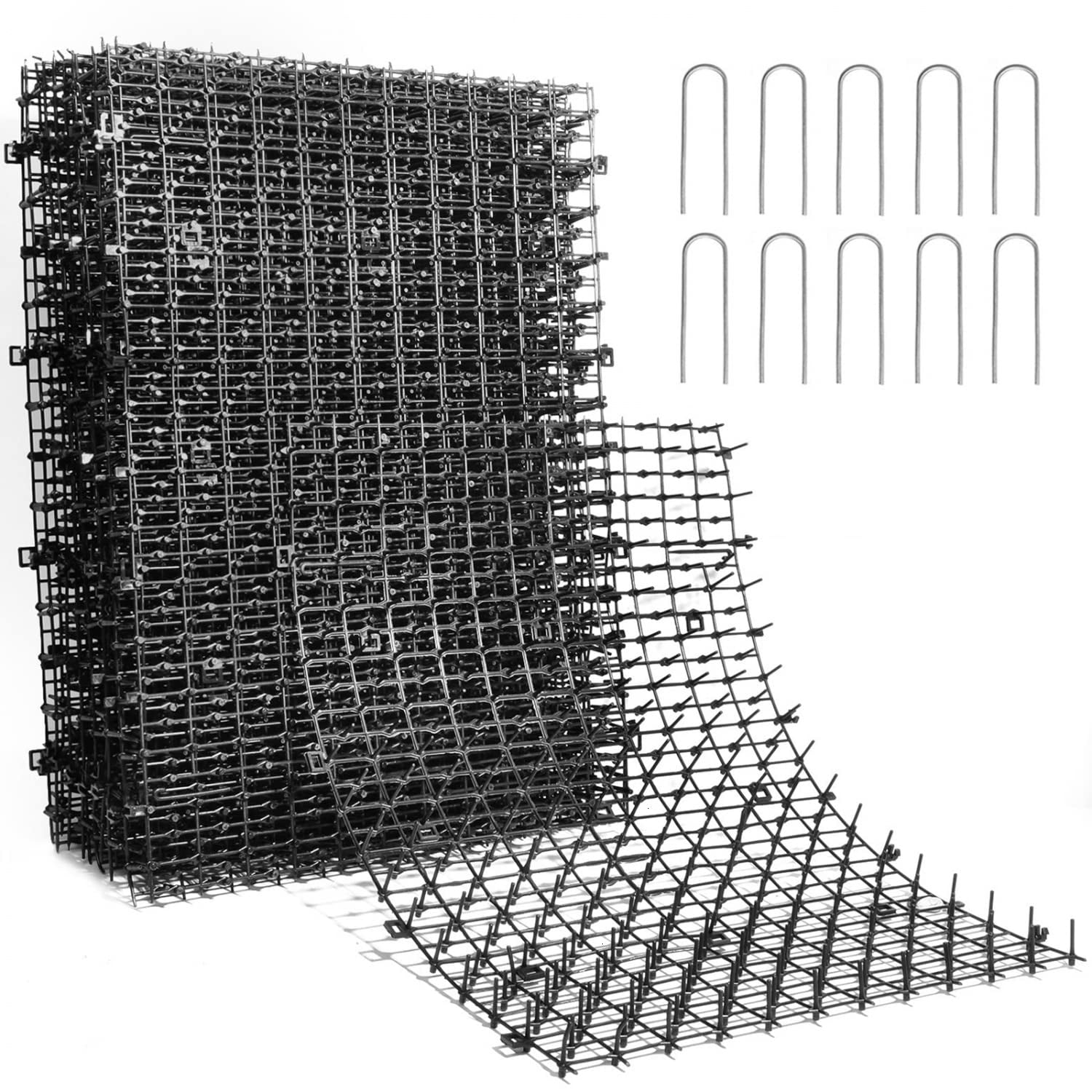 Pomeat 15 PCS Scat Mat for Cats Indoor 16 x 12'' Dogs and Cat Deterrent ...
