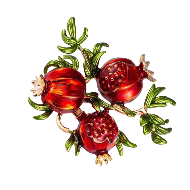 Pomegranate Adornment Formal Event Jewelry Handmade Pomegranate ...