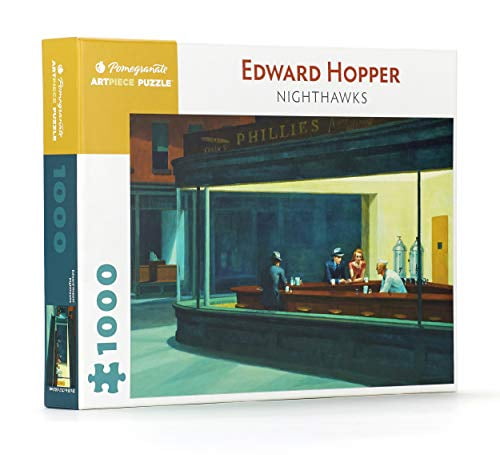 Edward Hopper: Nighthawks 1000-Piece Jigsaw Puzzle - Walmart.com