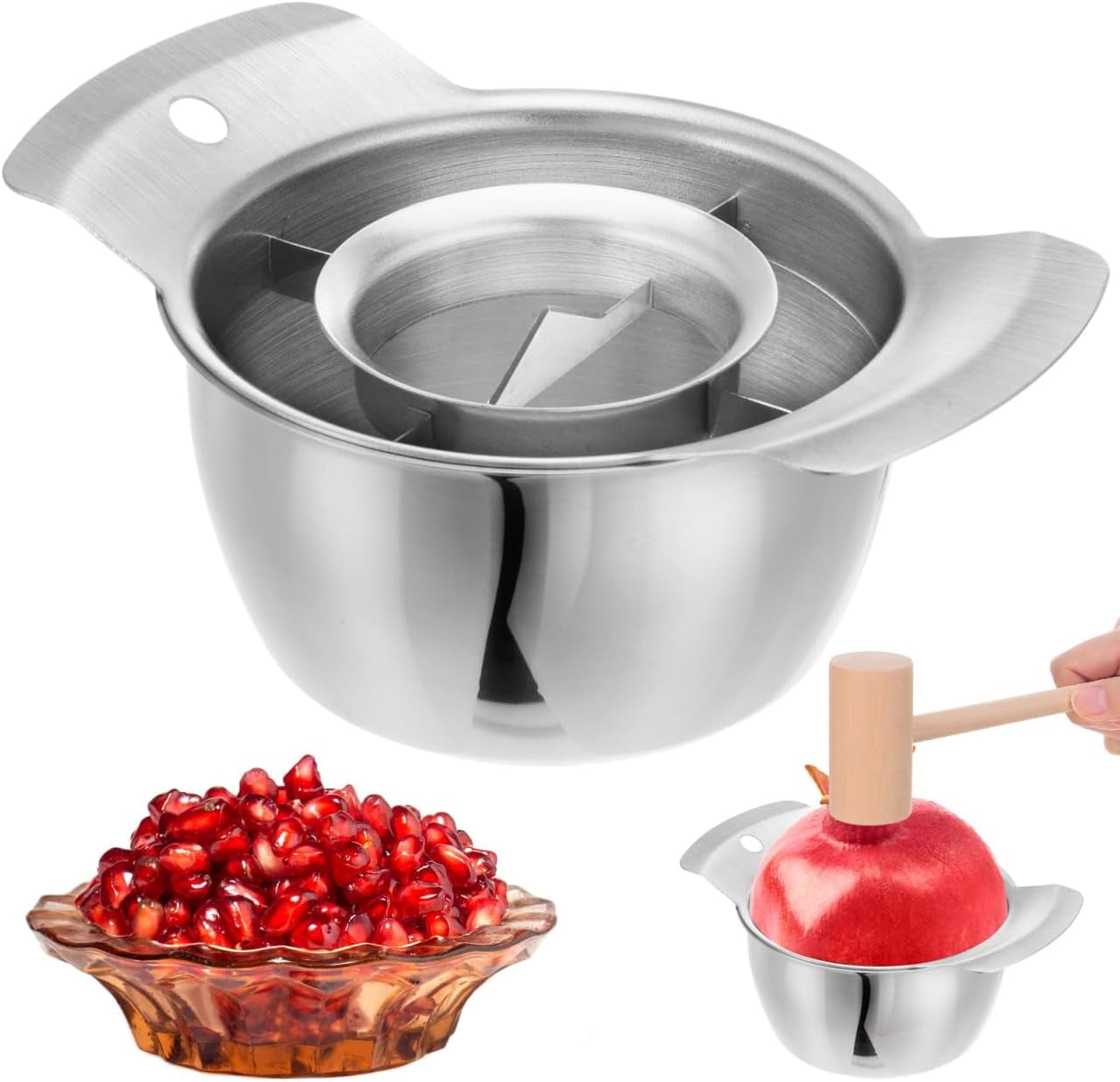 Pomegranate Peeler, Pomegranate Deseeder Tool 304 Stainless Steel ...