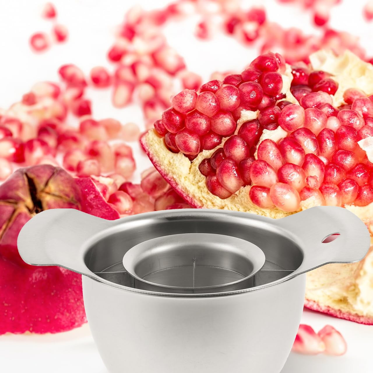 Pomegranate Peeler Tool, Stainless Steel Pomegranate Deseeder Tool ...