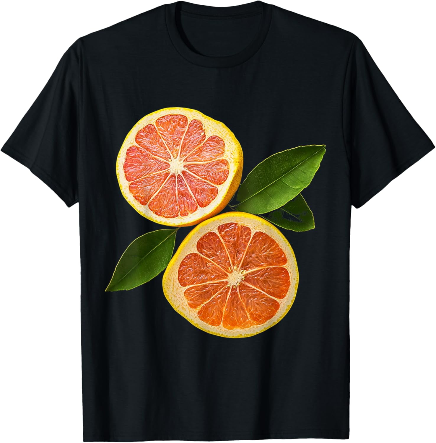 Pomelo Fruit Motif Scribble Art Pomelo T-Shirt - Walmart.com