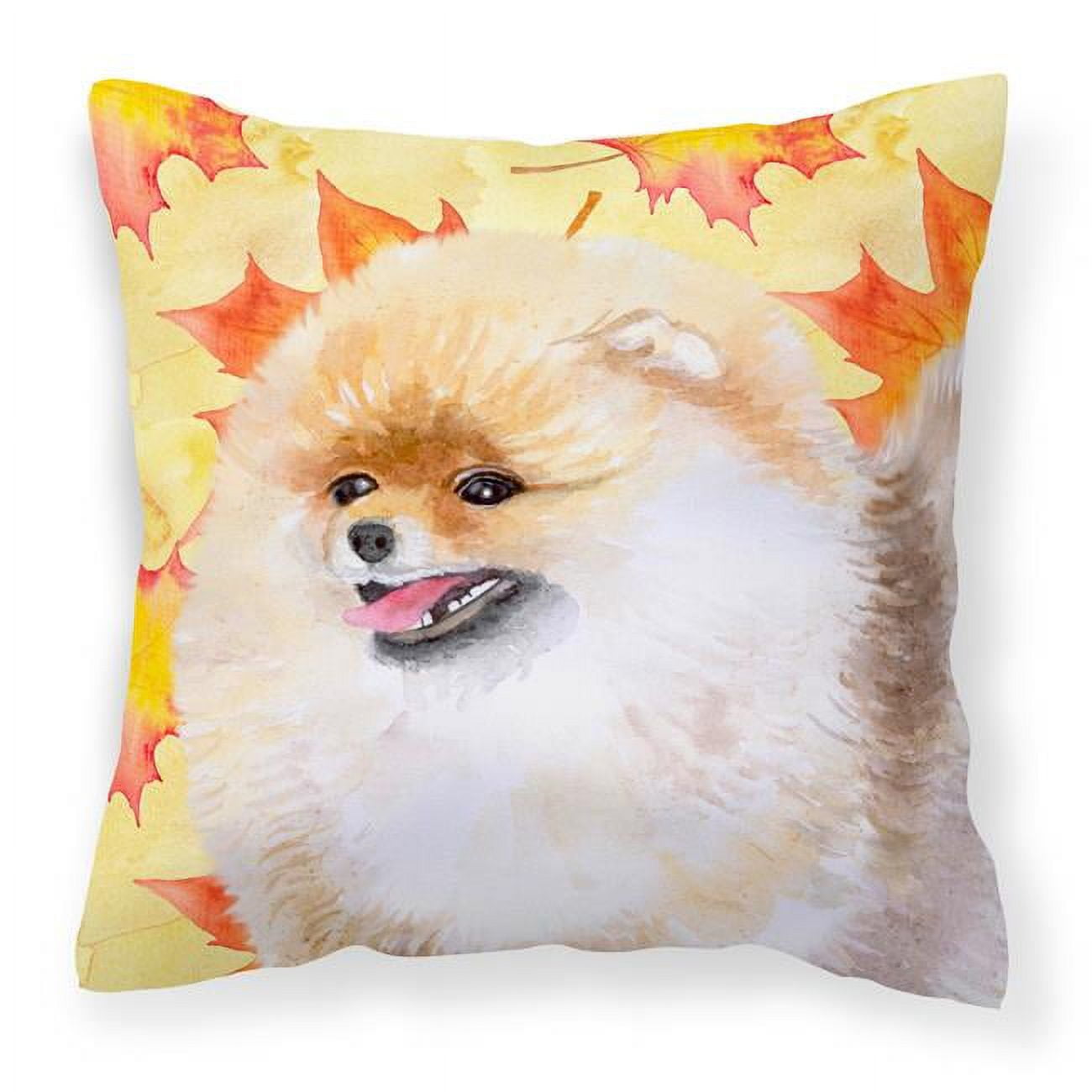 Pomeranian Fall Fabric Decorative Pillow - Walmart.com