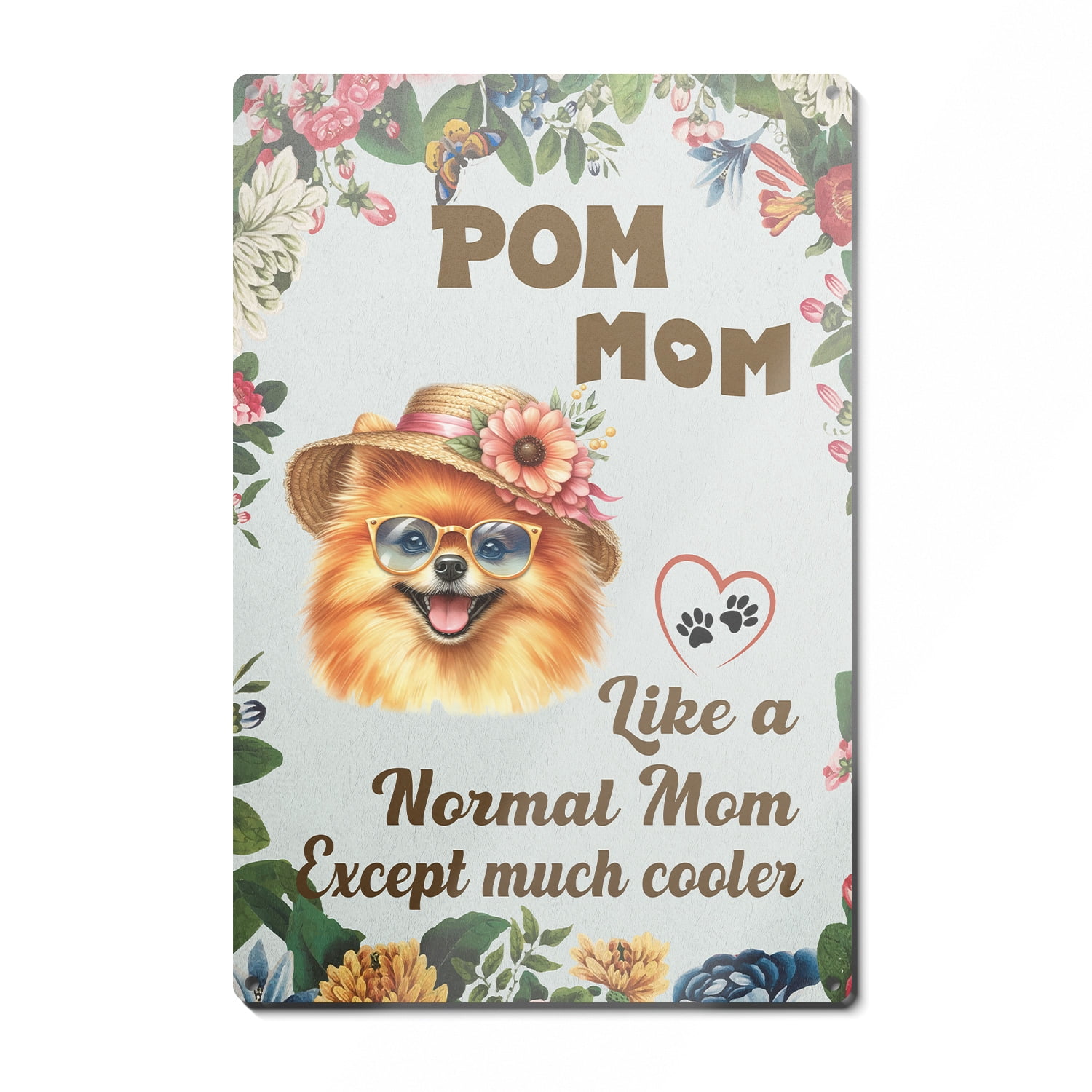 Pomeranian Mom Like a Normal Mom Except Much Cooler Happy Mother's Day ...