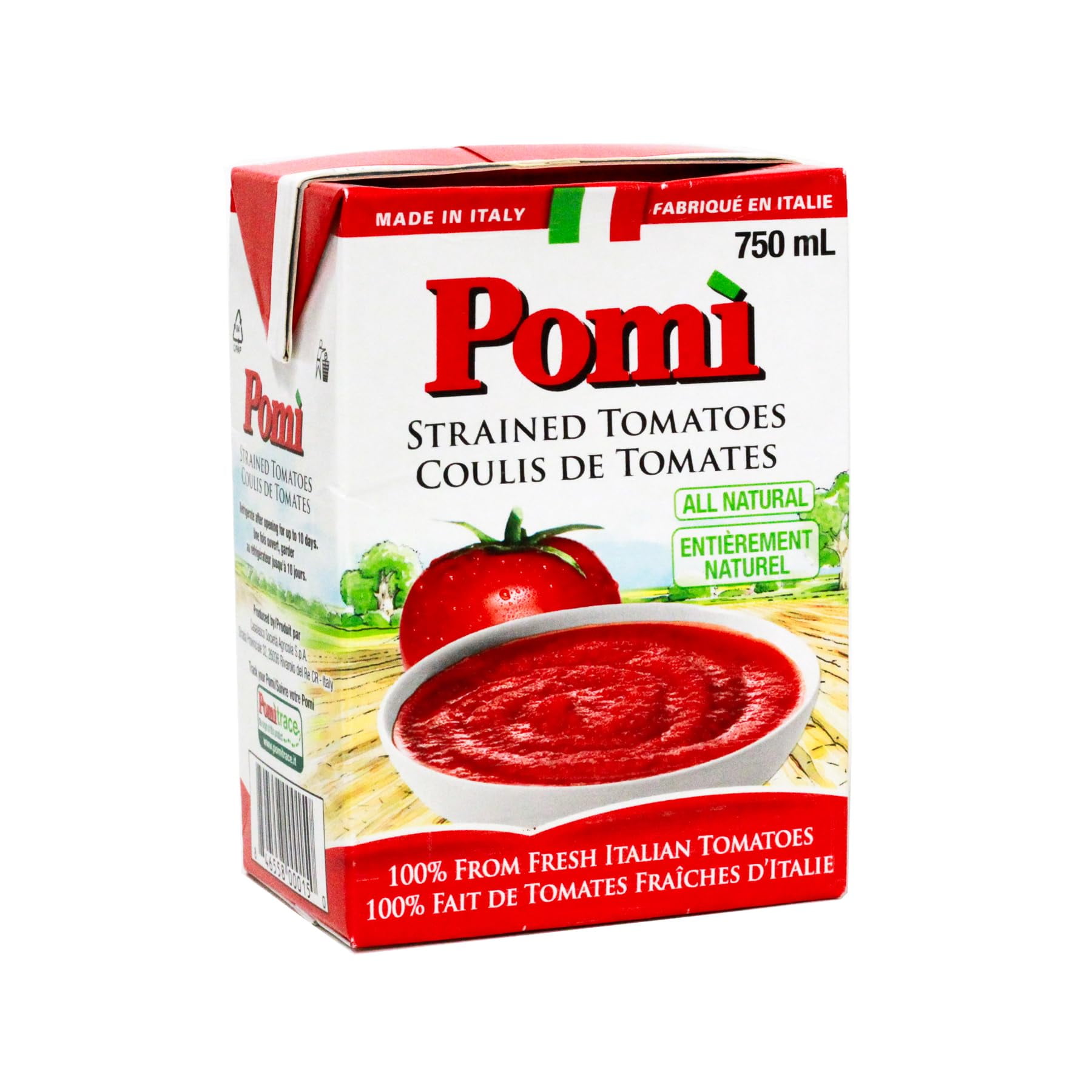 Pomi Strained Tomatoes, 26.46 Oz. - Walmart.com