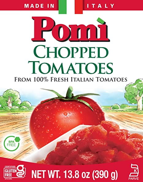 Pomi Tomatoes - Tomatoes Chopped - Case Of 12-13.8 Oz - Walmart.com