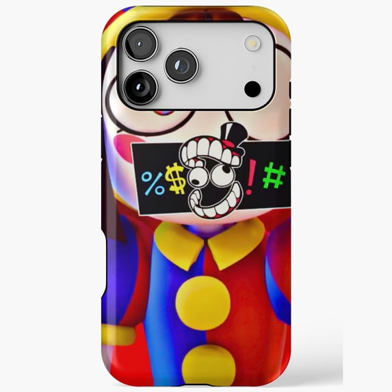 Pomni Amazing Digital Circus Cover iPhone 17 through 11 Pro Max ...