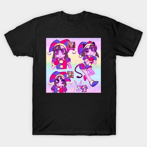 Pomni And Jax Jester Rabbit Duo Digital Circus Graphic Unisex T-Shirt ...