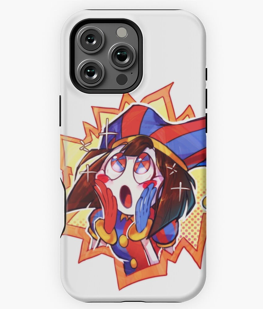 Pomni Cute Admiration TADC Fan Art Phone Case for iPhone 16 15 14 13 12 ...