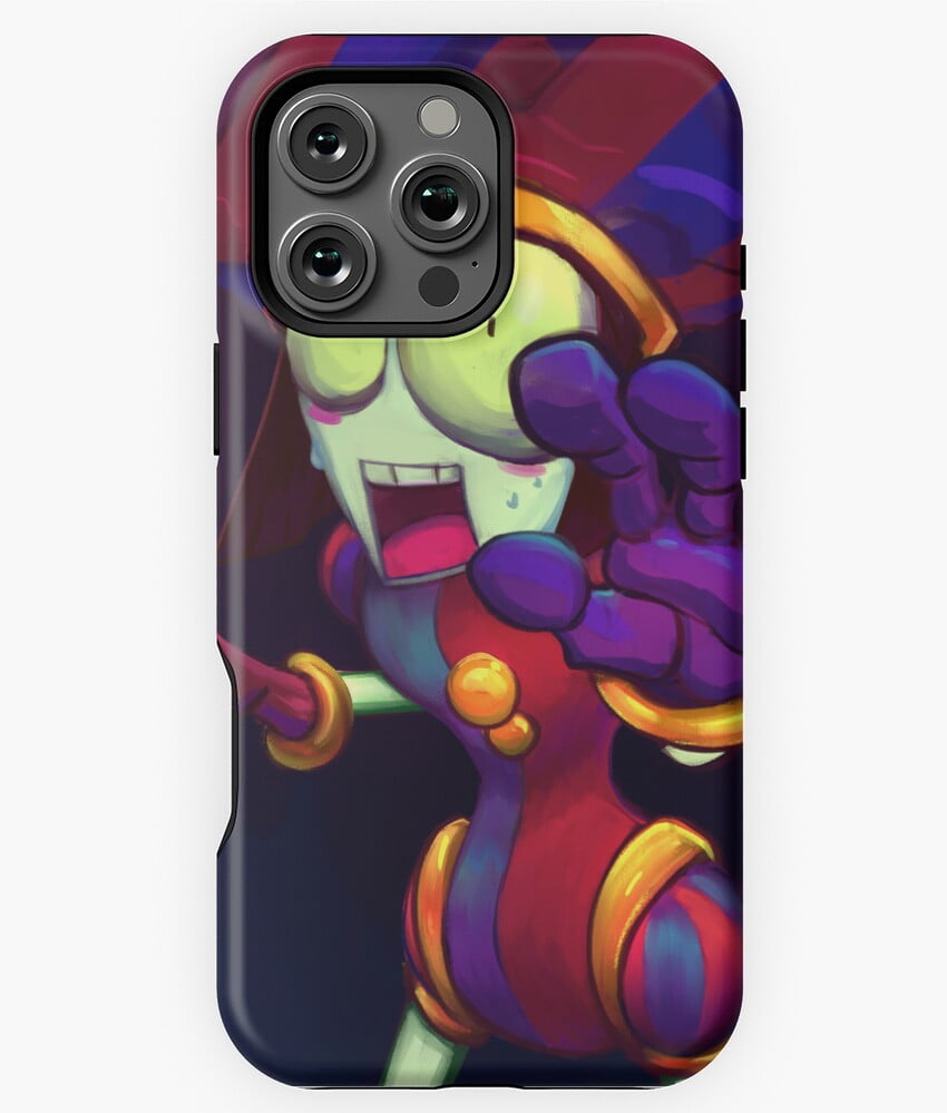 Pomni Fanart The Amazing Digital Circus Phone Case for iPhone 16 15 14 ...