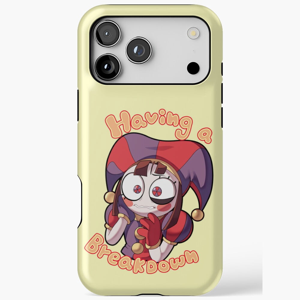 Pomni Portrait Digital Circus Case iPhone 17 11 12 13 14 15 16 Pro Max ...