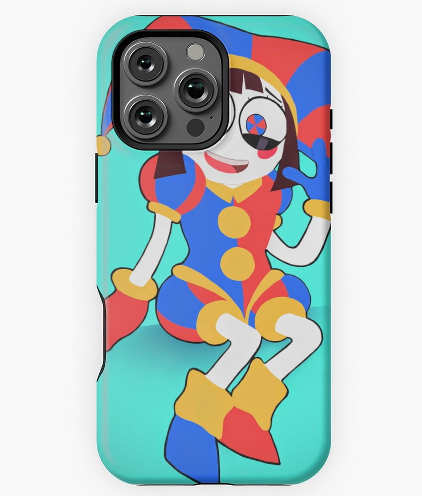 Pomni The Amazing Digital Circus Fan Phone Case for iPhone 16 15 14 13 ...