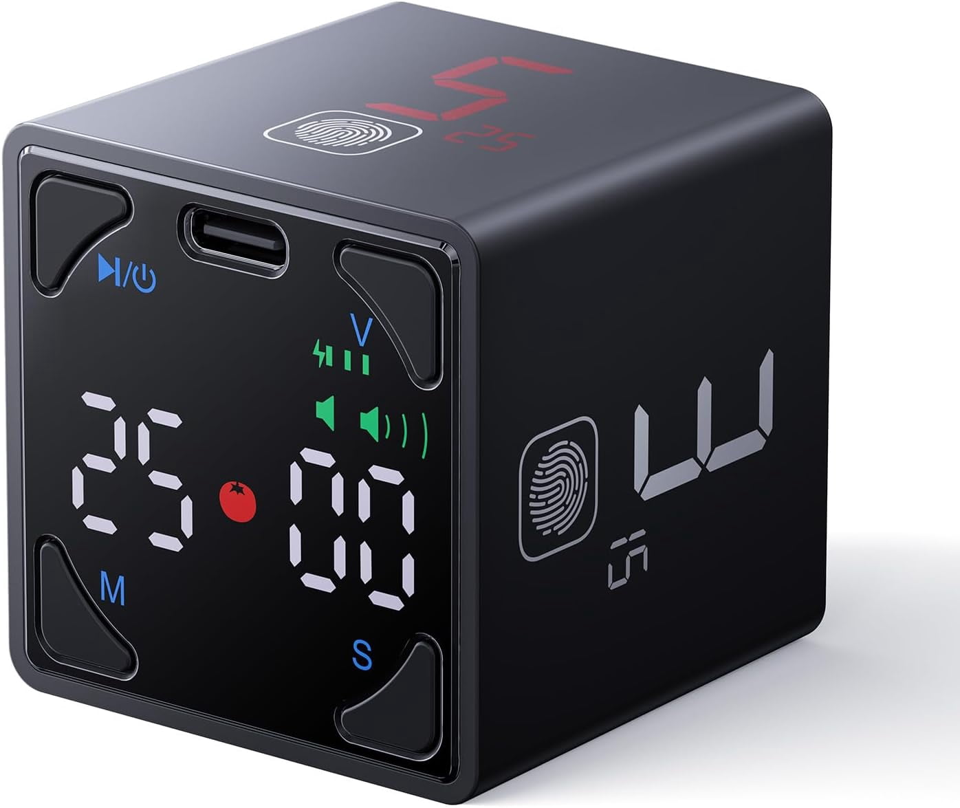 Pomodoro Timer Cube, Productivity Timer, Pause & Resume, Silent ...