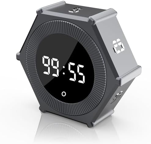 Pomodoro Timer with Gravity Rotation, 99 Minutes Desk Productivity ...