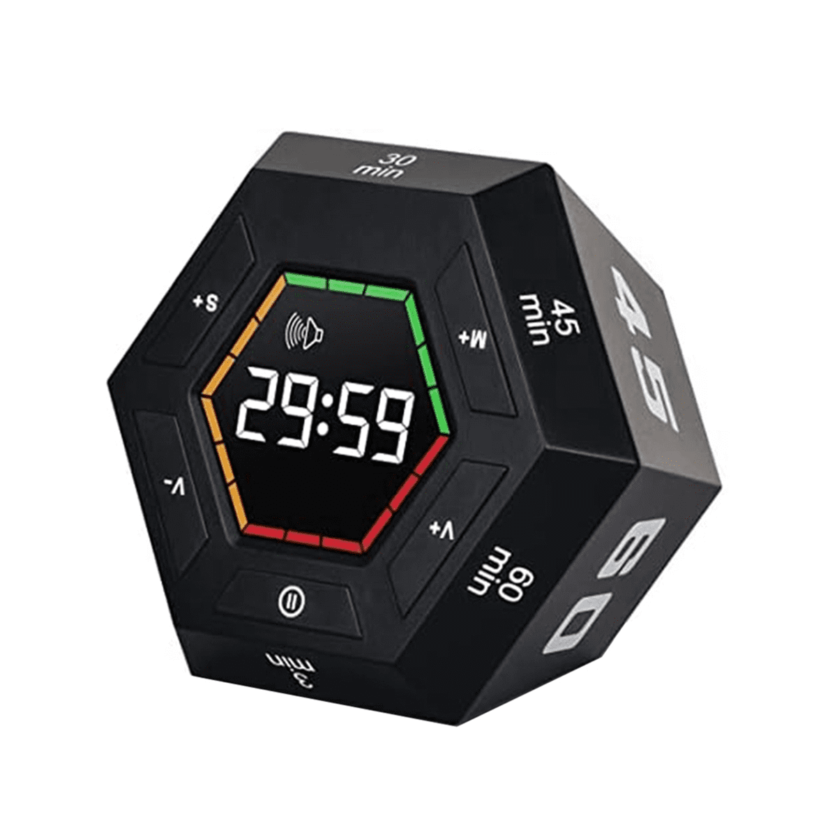 Pomodoro Timer Productivity Timer 3 5 15 30 45 60 Minute Preset
