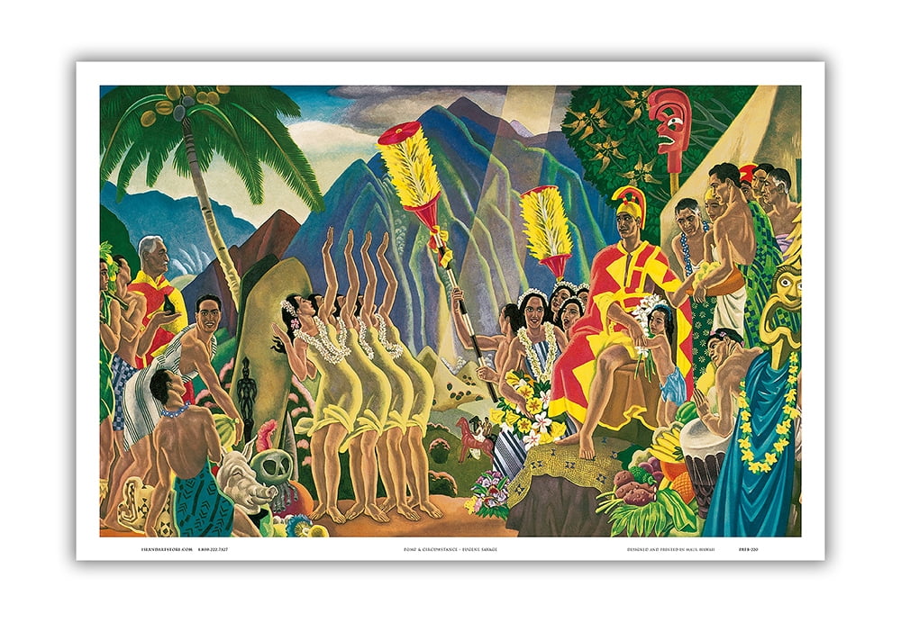 Pomp and Circumstance - Hawaiian Ceremony - Vintage Ocean Liner Menu ...