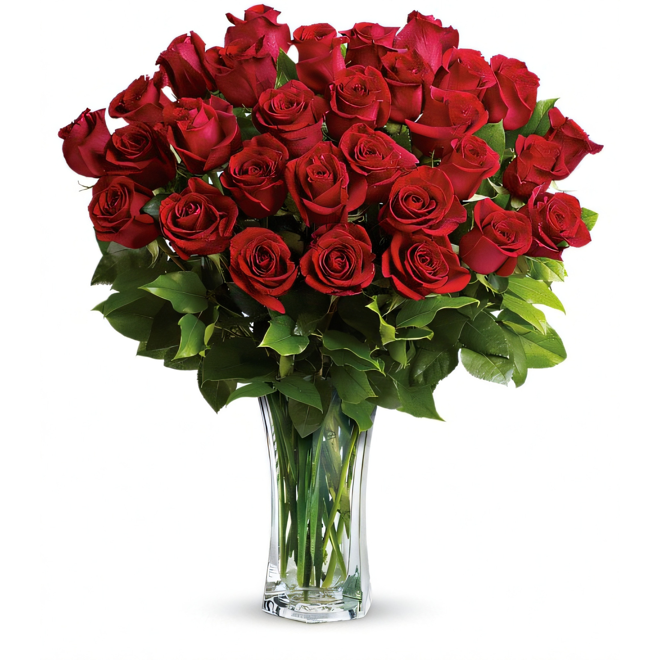 Love and Devotion - Long Stemmed Red Roses - Standard - Walmart.com