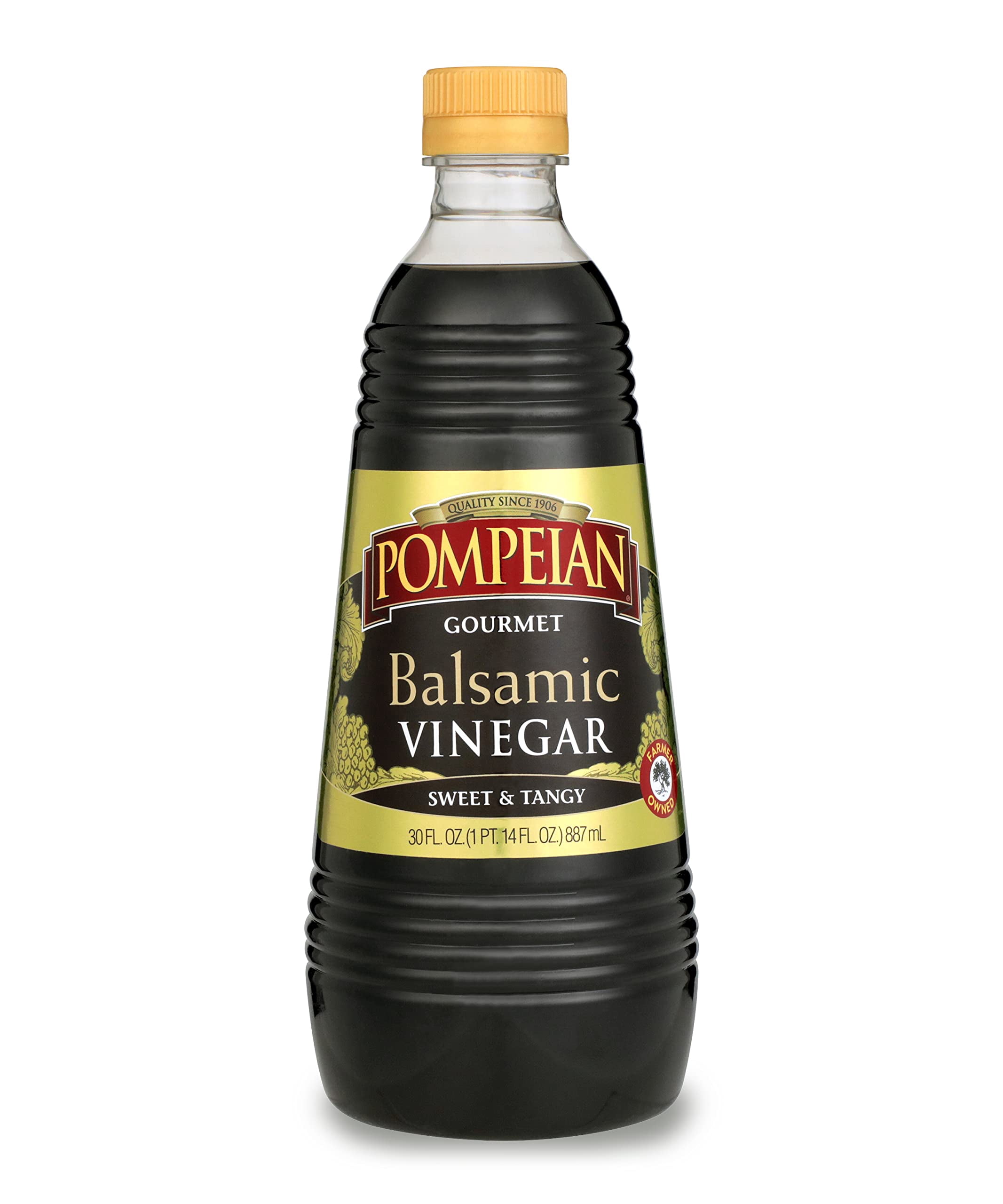 Pompeian Gourmet Balsamic Vinegar, DEF29 Naturally Gluten-Free, 30 Fl ...